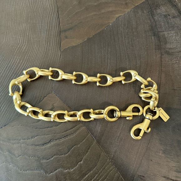Coach | Accessories | Coach Signature Link Chain Strap | Poshmark
